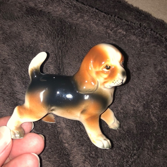 Source Unknown | Art | Ceramic Beagle Circa 96 Made In Japan | Poshmark